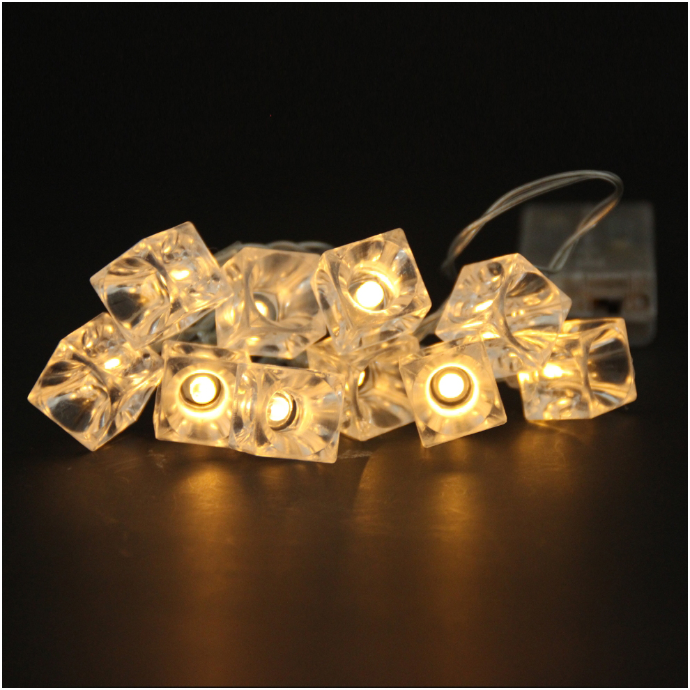 Transparent Ice Battery Light Ice Pendant String Light Wholesale ...